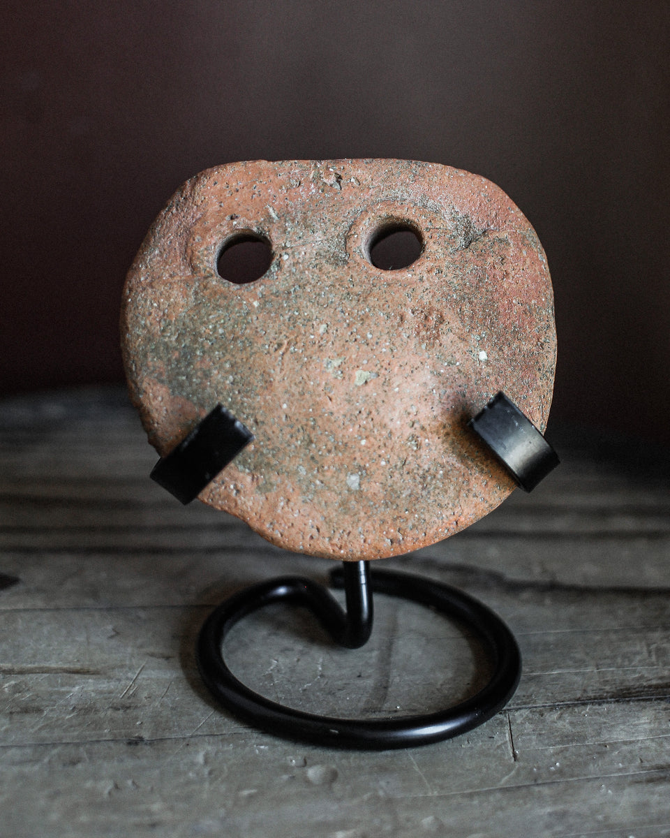 Pheonician Terracotta Fishing Weight on Stand - A – gallery elder